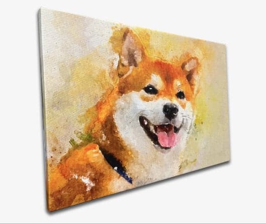 Tableau Vert, azur et botanique nr. s35447 – magasin en ligne Uwalls.fr